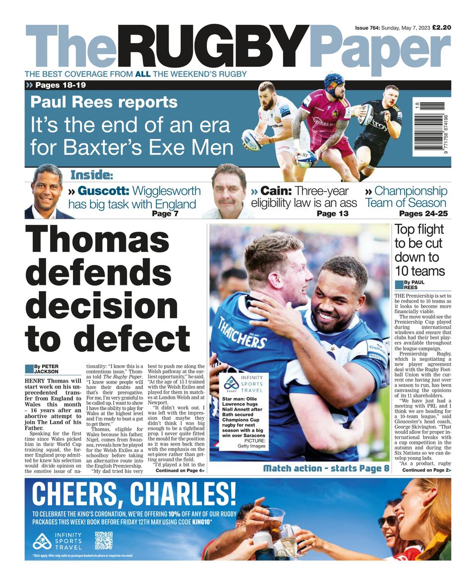 The Rugby Paper-May 07, 2023 Magazine - Get your Digital Subscription