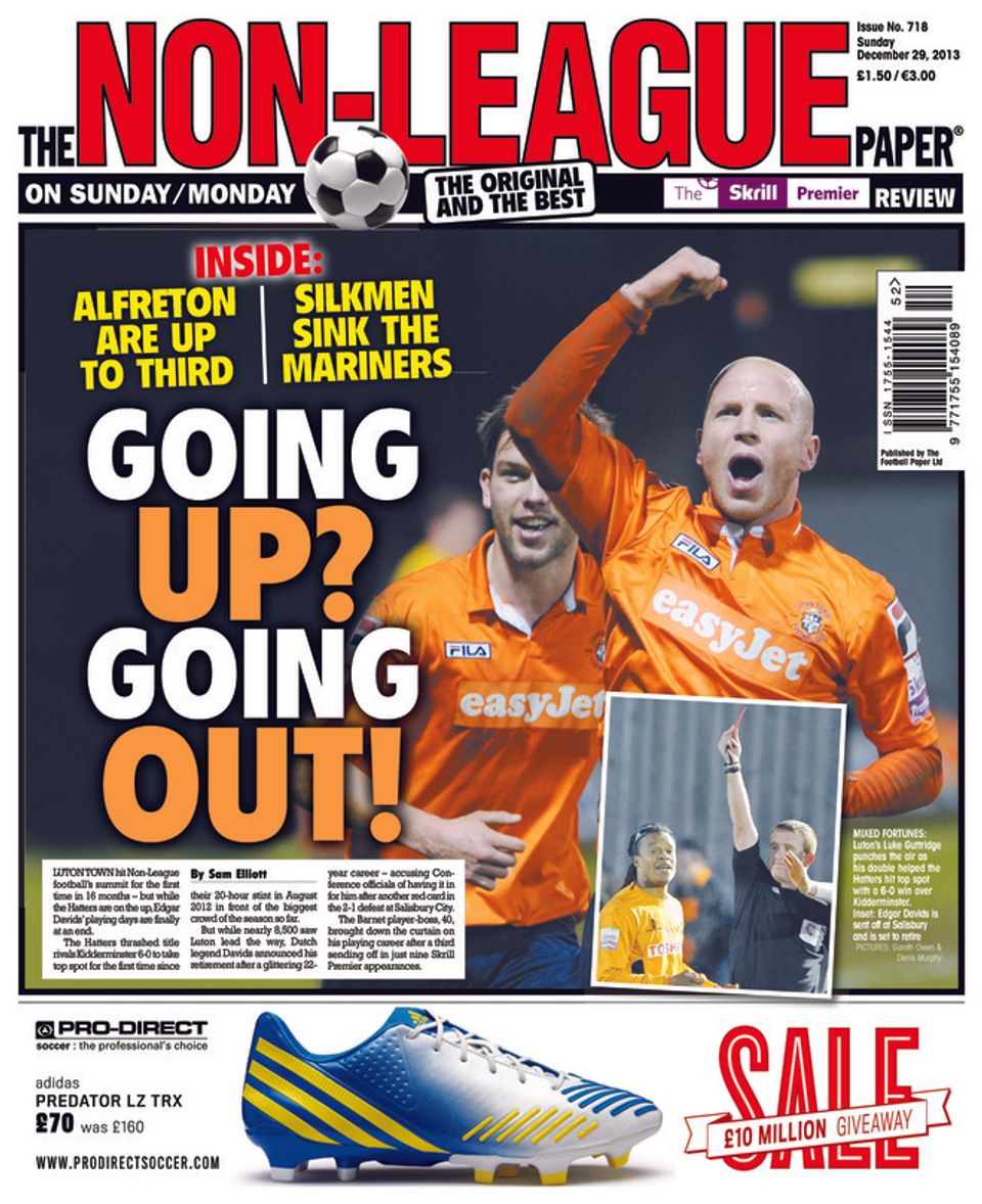 The Non-League Football Paper-December 29,2013 Magazine