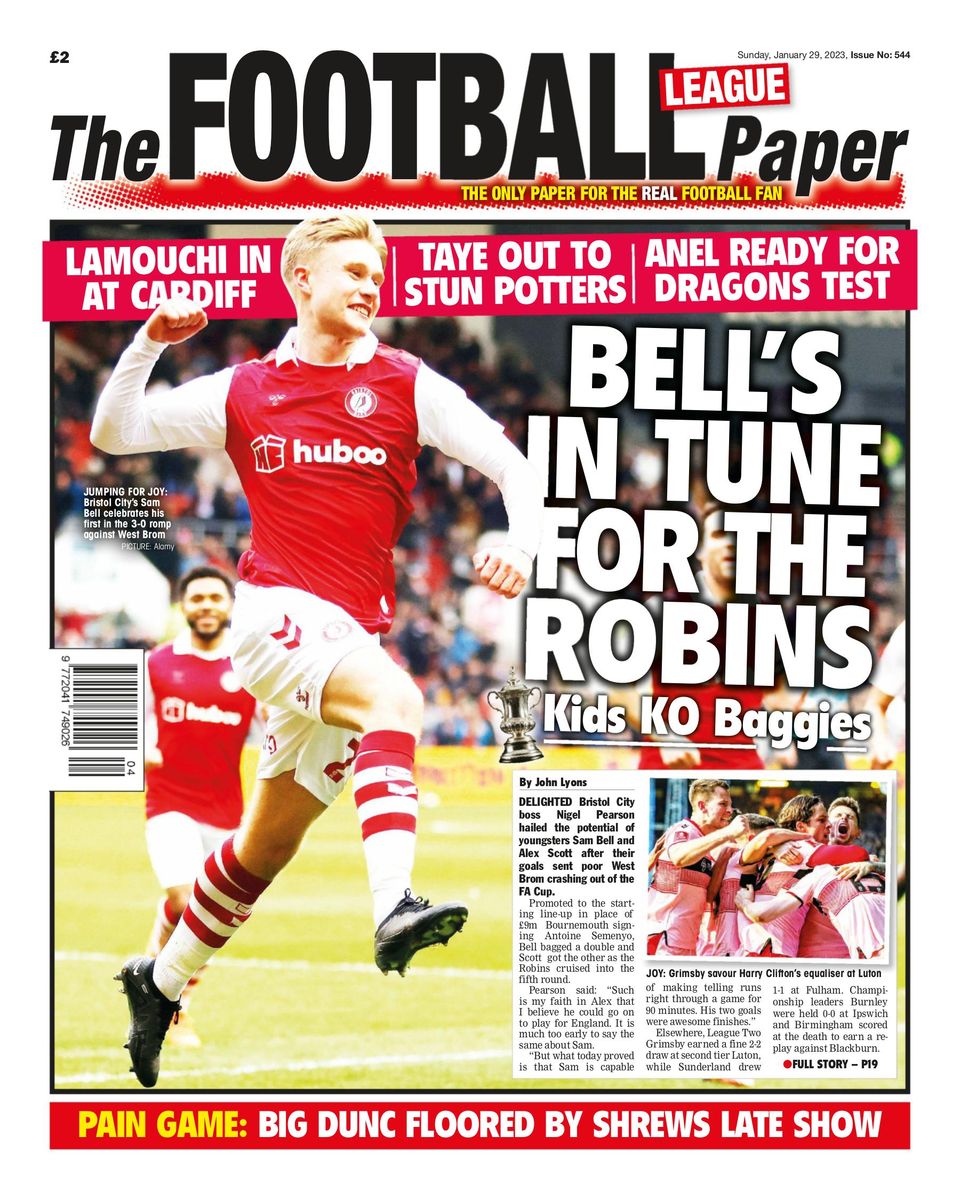 Get digital access to The Football League Paper - January 29, 2023 ...