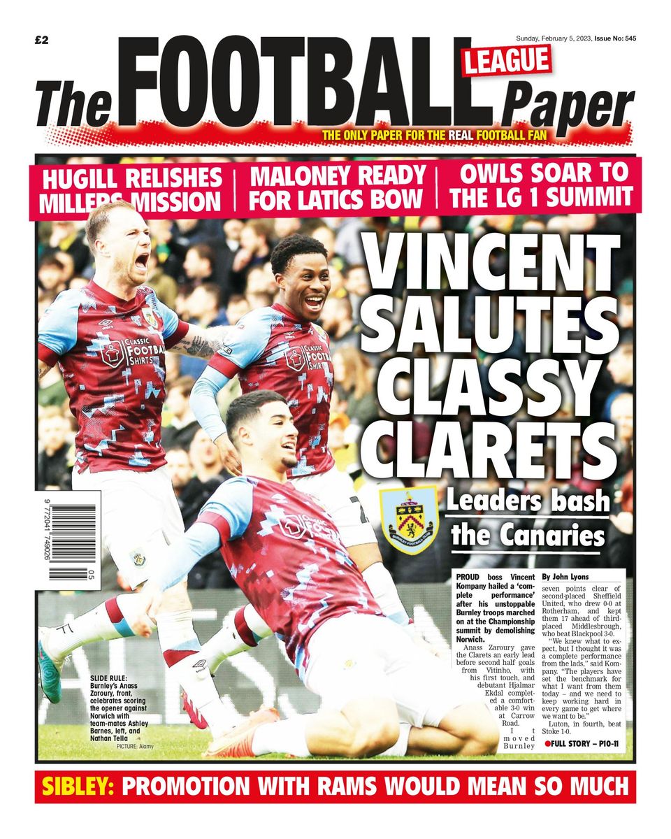 The Football League Paper Magazine - Get your Digital Subscription