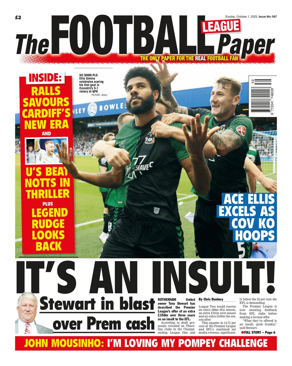 The Football League Paper Magazine - Get your Digital Subscription