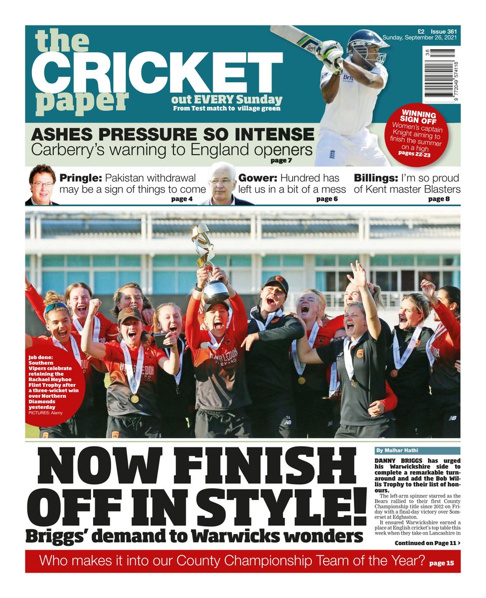 The Cricket Paper Magazine - Get your Digital Subscription