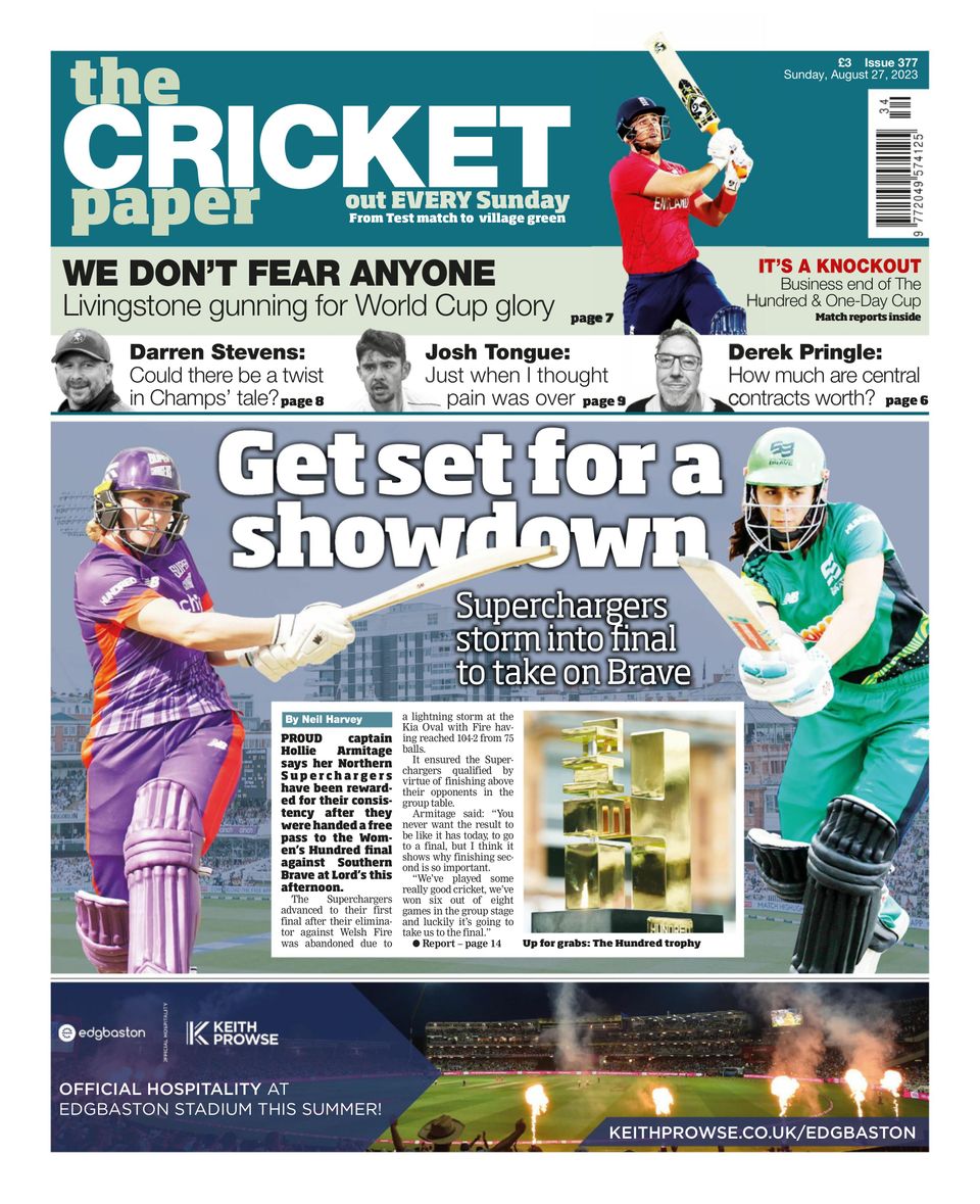The Cricket Paper Magazine - Get your Digital Subscription