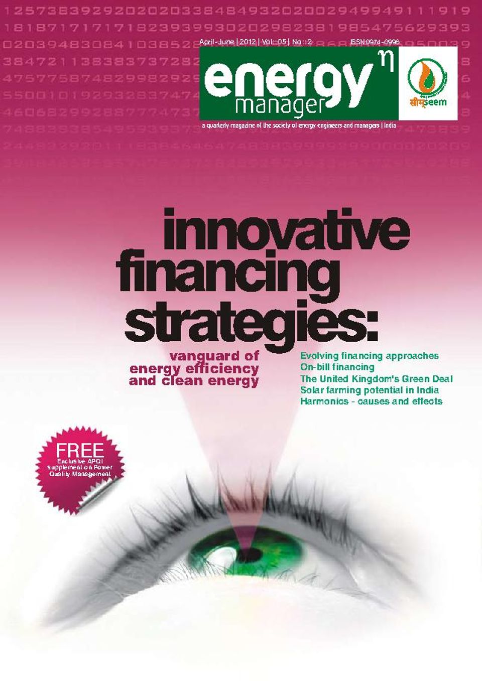 energyⁿ manager-April - June 2012 Magazine - Get your Digital Subscription