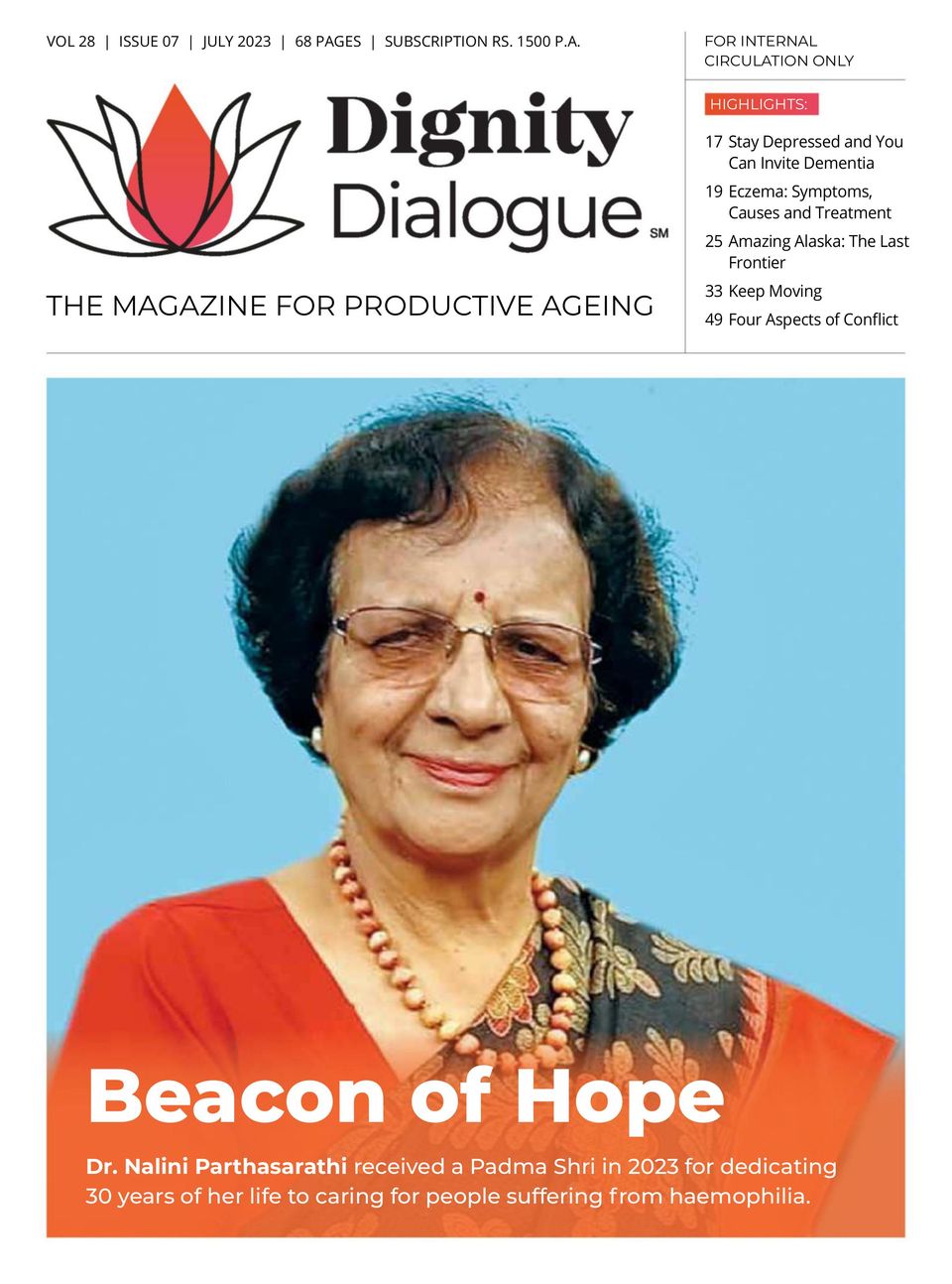 Get digital access to Dignity Dialogue - July 2023 issue | Magzter.com