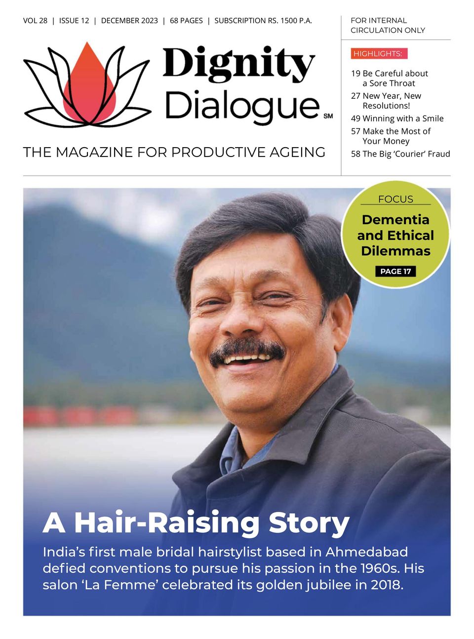 Get digital access to Dignity Dialogue - December 2023 issue | Magzter.com