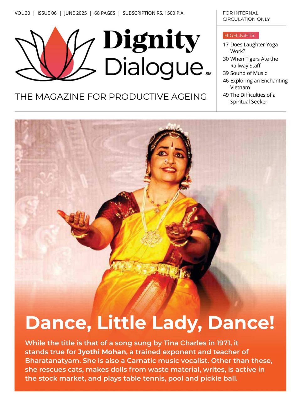 Get digital access to Dignity Dialogue - June 2025 issue | Magzter.com
