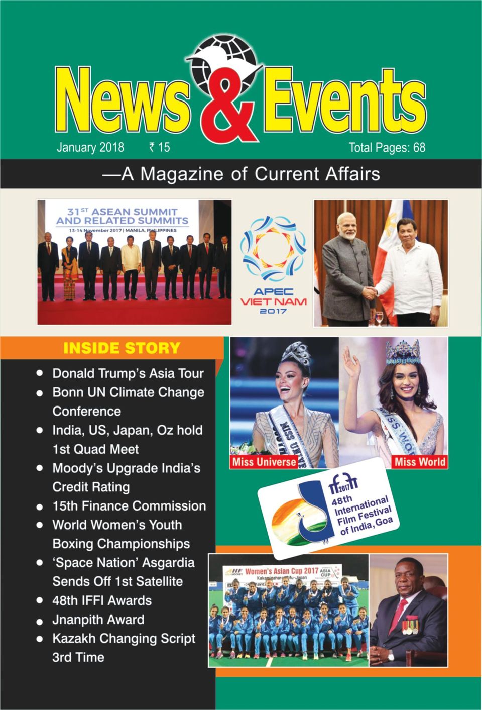 Get digital access to News and Events - January 2018 issue | Magzter.com