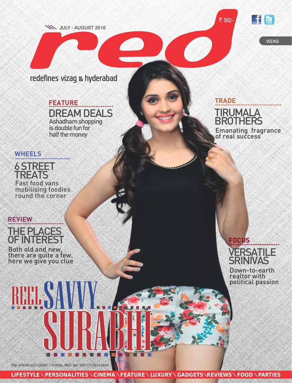Red Magazine-July - August 2016 Magazine - Get your Digital Subscription