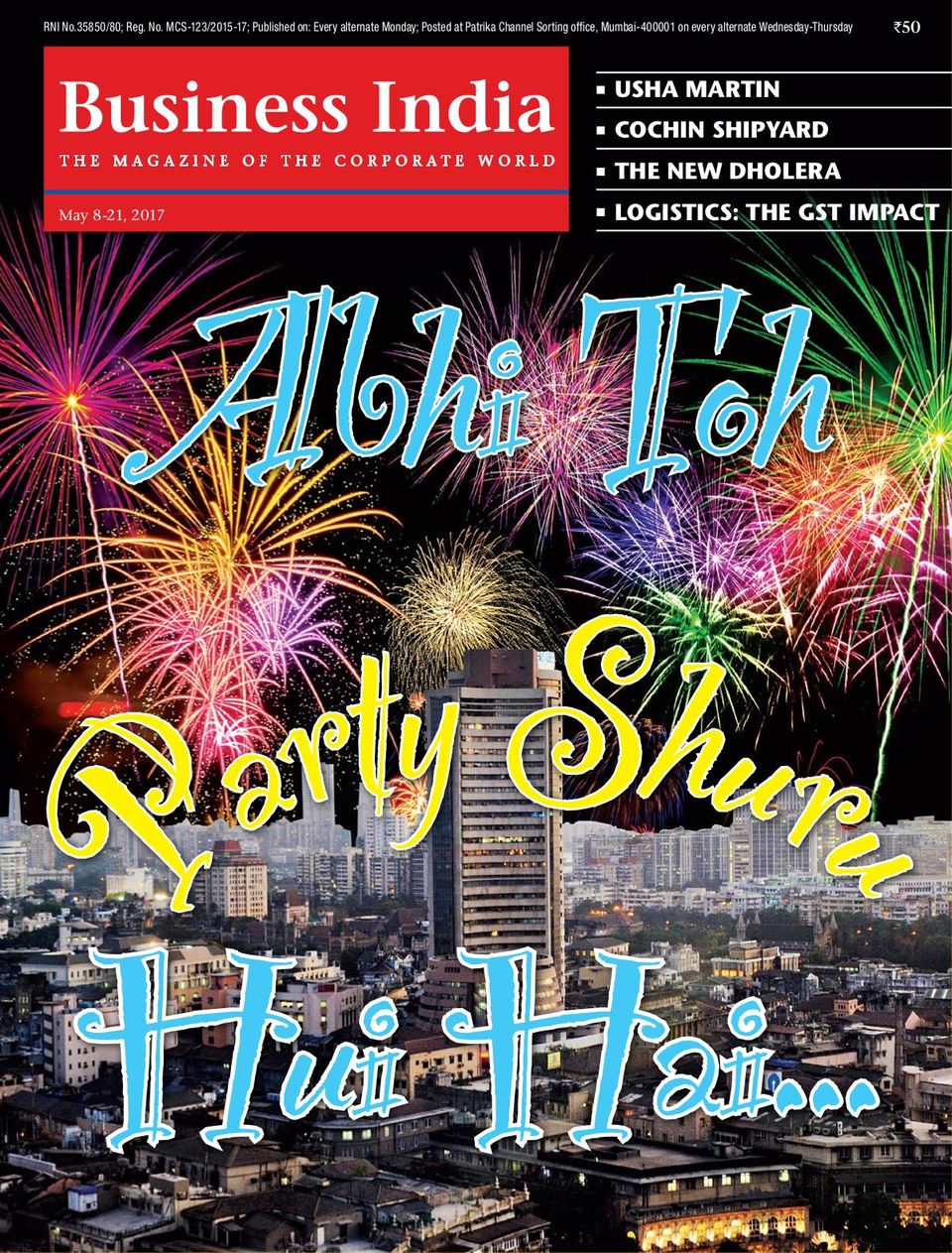 Get digital access to Business India - May 8, 2017 issue | Magzter.com