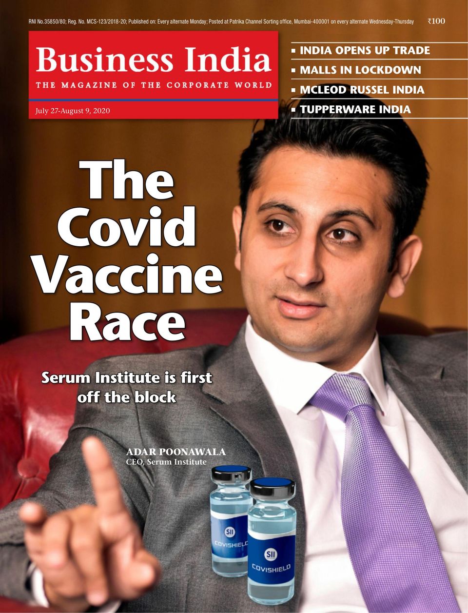 Business India-July 27, 2020 Magazine - Get your Digital Subscription