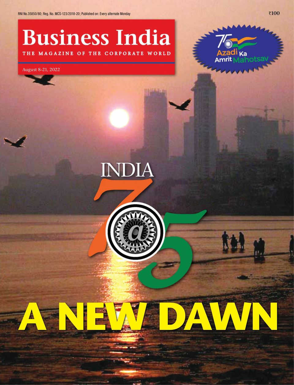Business India-August 8-21, 2022 Magazine - Get your Digital Subscription