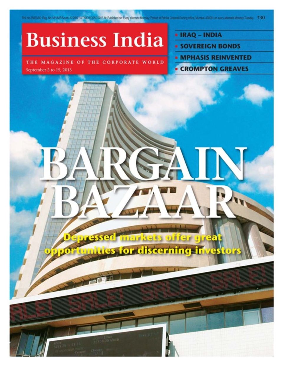 Business India-September 2-15 2013 Magazine - Get your Digital Subscription