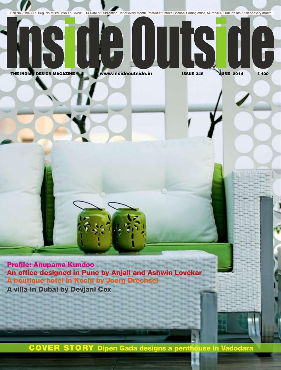 Get digital access to Inside Outside - June 2014 issue | Magzter.com