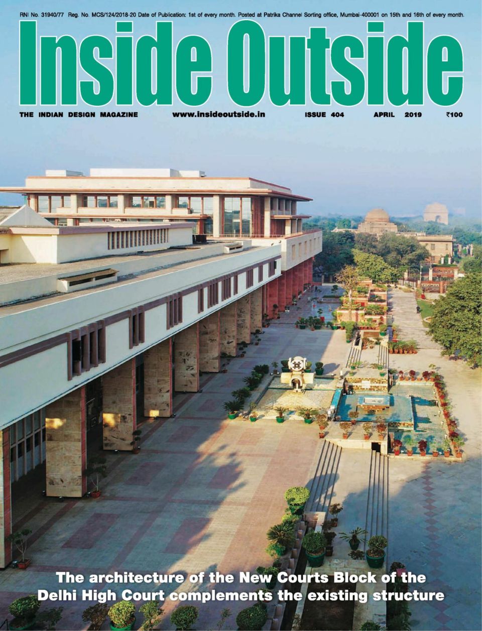 Get digital access to Inside Outside - April 2019 issue | Magzter.com