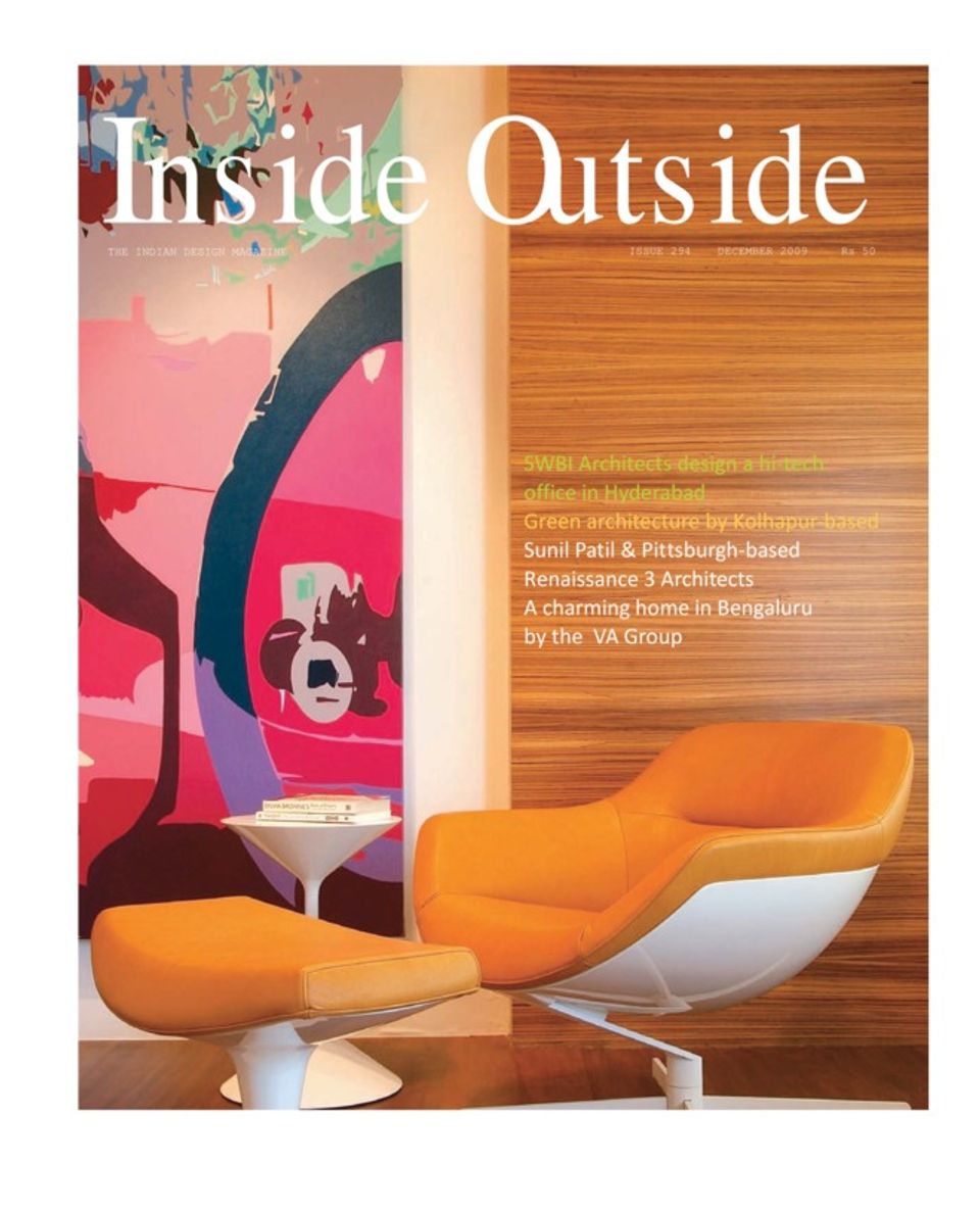 Get digital access to Inside Outside - December 2009 issue | Magzter.com