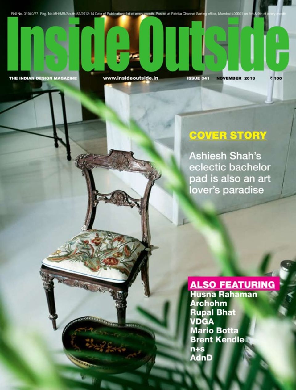 Get digital access to Inside Outside - November 2013 issue | Magzter.com