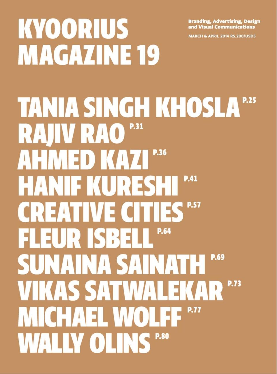 Kyoorius Magazine-March - April 2014 Magazine