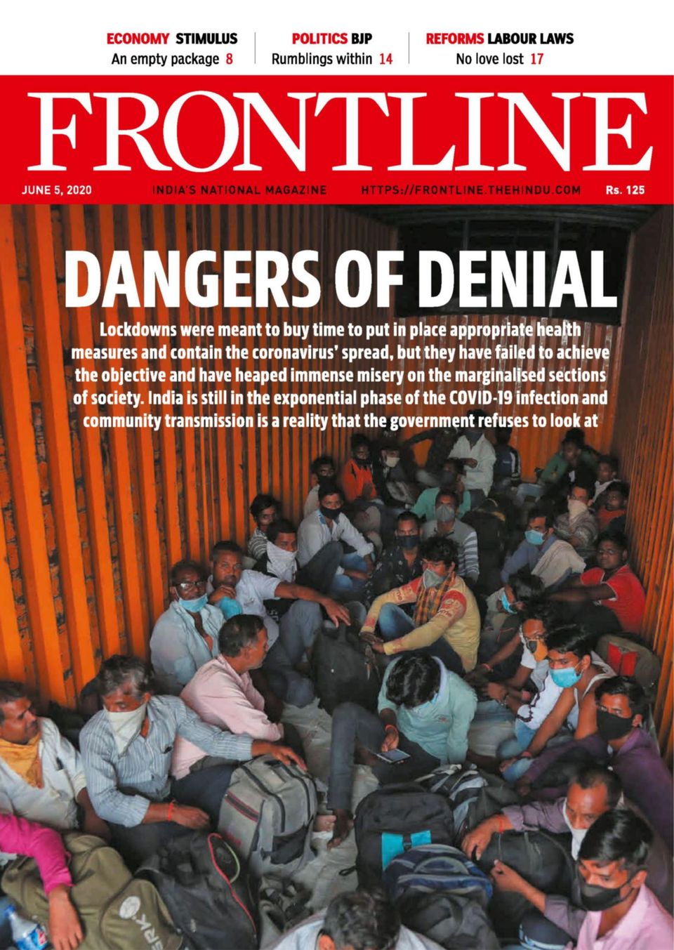 FRONTLINE-June 5, 2020 Magazine - Get your Digital Subscription