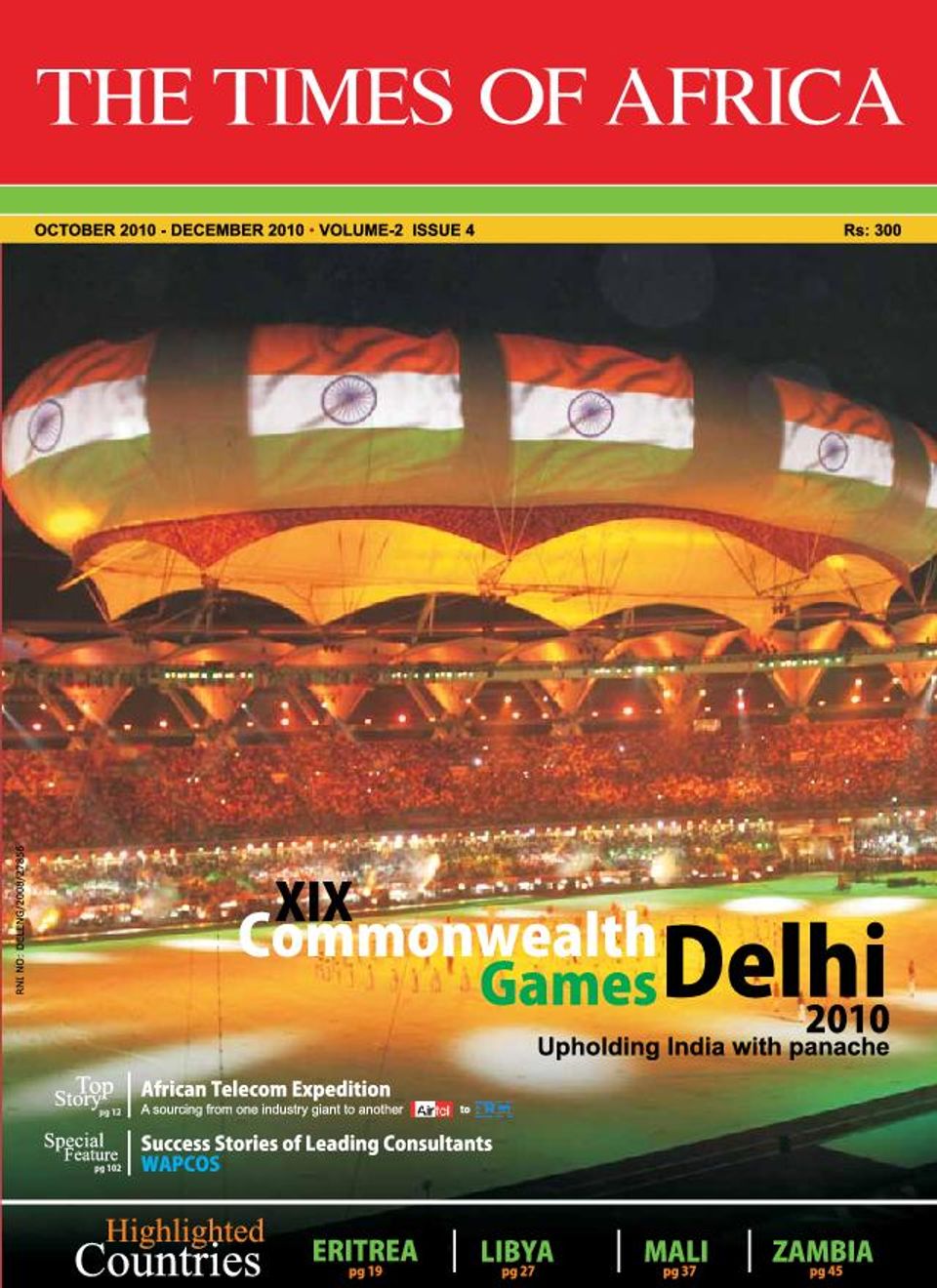 Get digital access to The Times Of Africa - October - December 2010 ...
