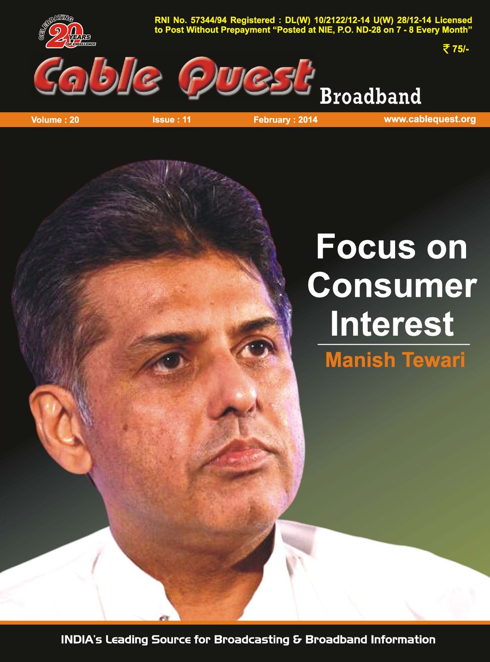 Get digital access to Cable Quest - February 2014 issue | Magzter.com