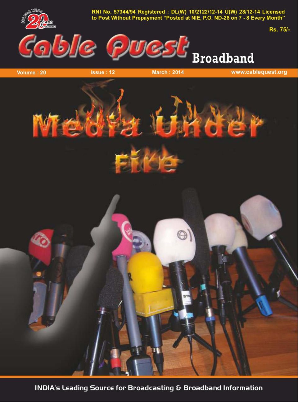 Get digital access to Cable Quest - March 2014 issue | Magzter.com