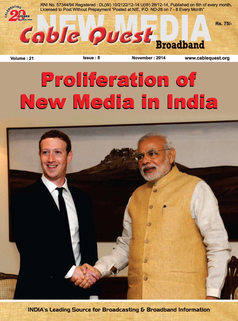 Get digital access to Cable Quest - November 2014 issue | Magzter.com
