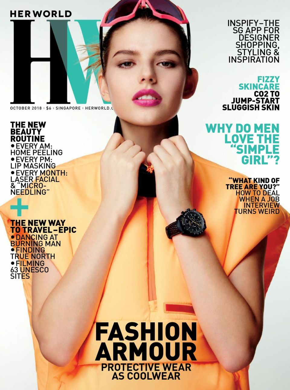 Get digital access to Her World Singapore - October 2018 issue ...