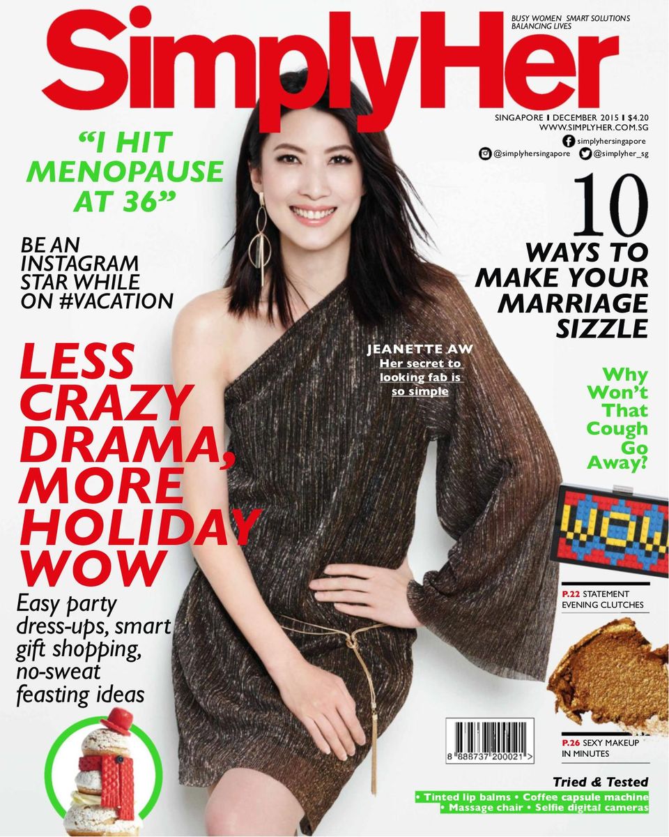 Get digital access to Simply Her Singapore - December 2015 issue | Magzter.com