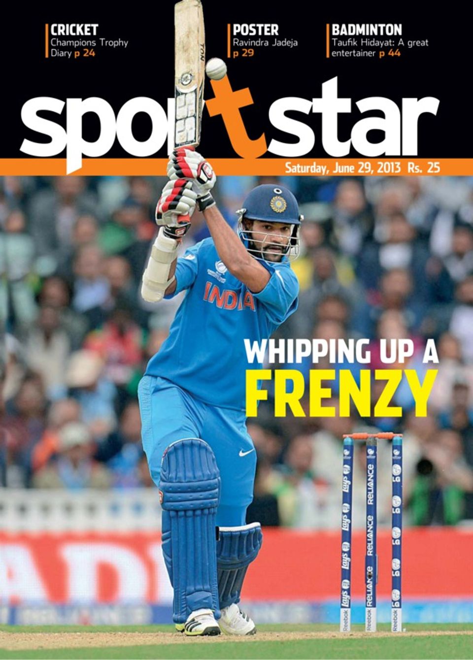 Sportstar-June 29, 2013 Magazine - Get your Digital Subscription