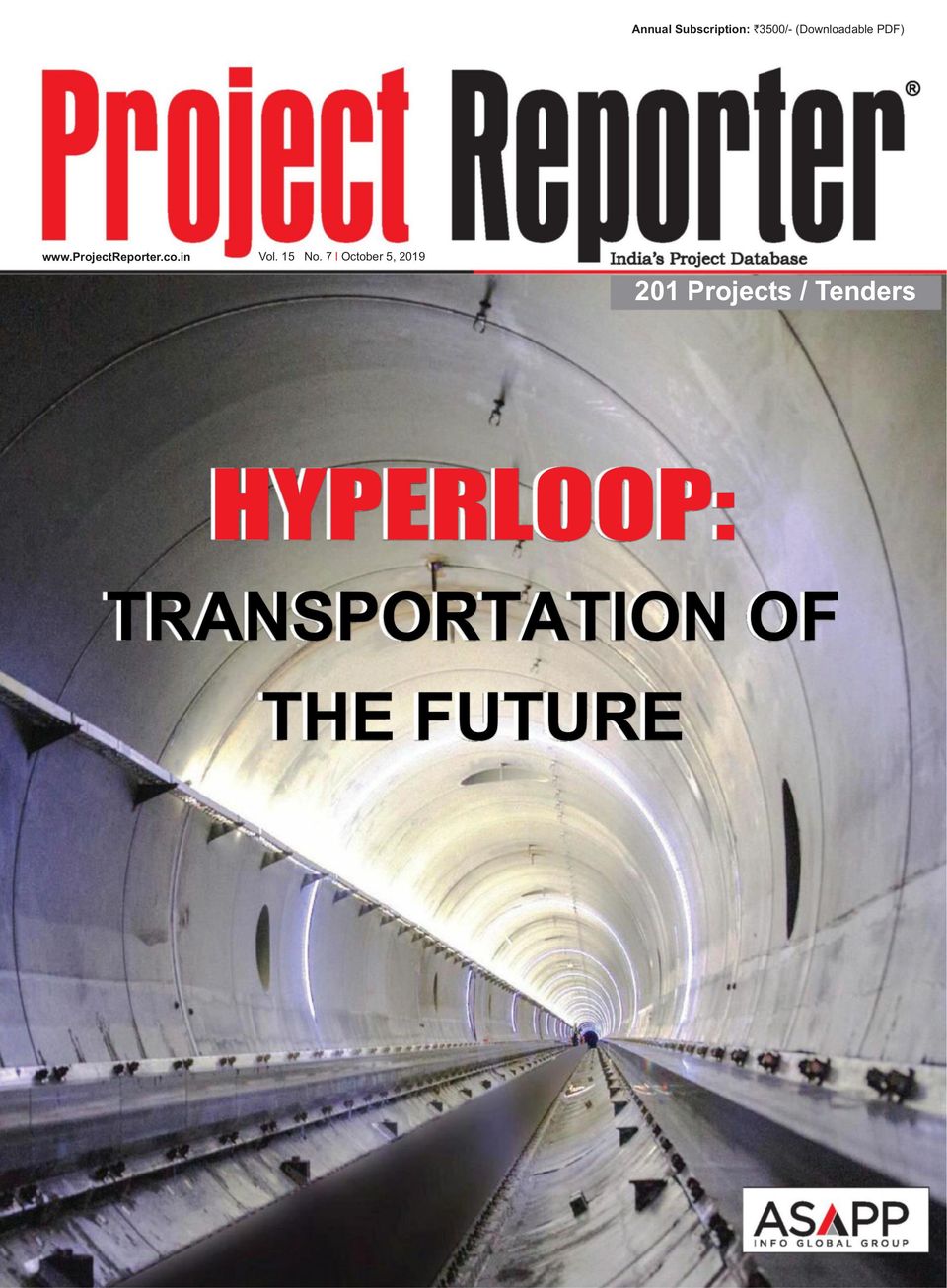 Get digital access to Project Reporter - October 5, 2019 issue ...