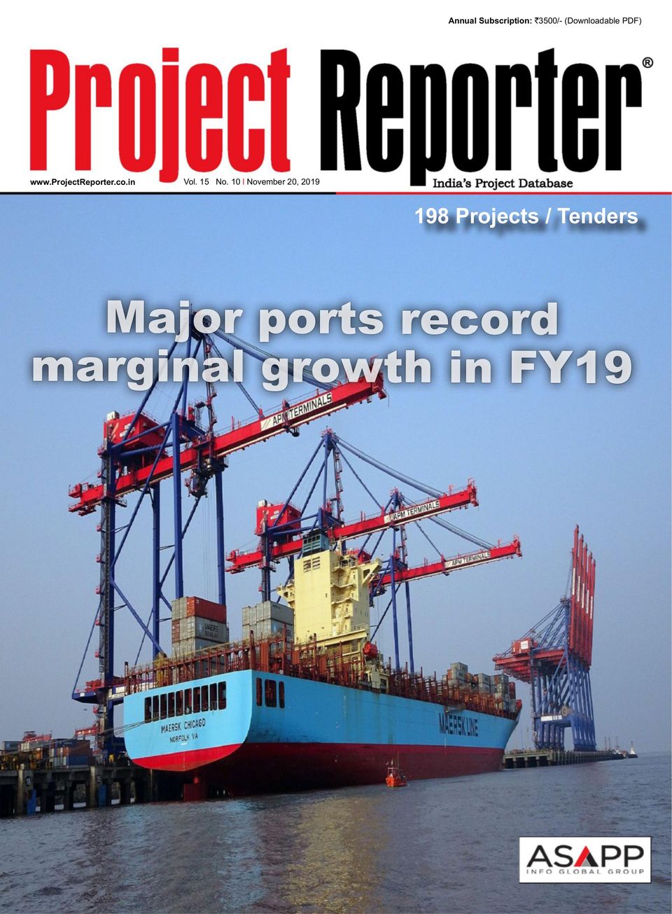 Get digital access to Project Reporter - November 20, 2019 issue ...
