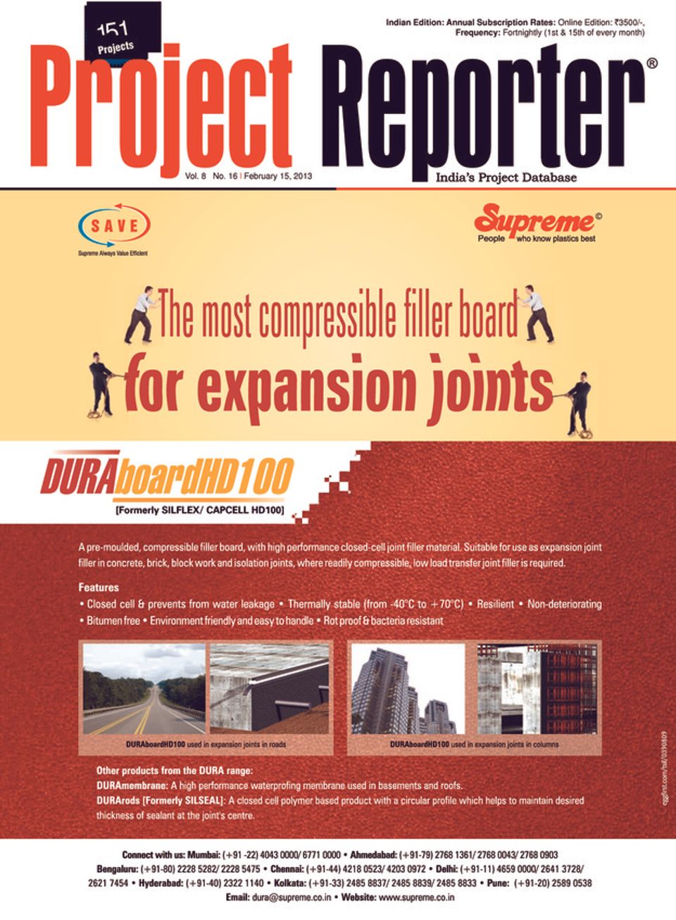 Project Reporter-February 15 2013 Magazine - Get your Digital Subscription
