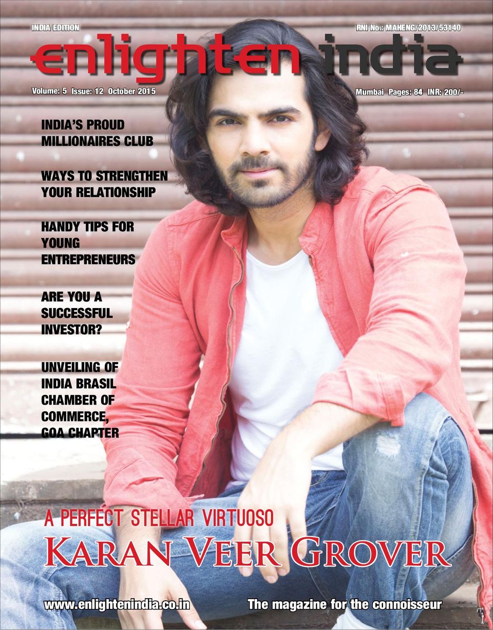 enlighten india-October 2015 Magazine - Get your Digital Subscription