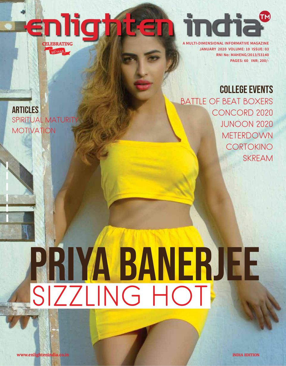enlighten india-January 2020 Magazine - Get your Digital Subscription