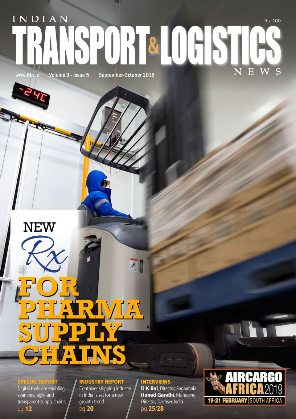 Get digital access to Indian Transport & Logistics News - September ... Get digital access to Indian Transport & Logistics News - September ...