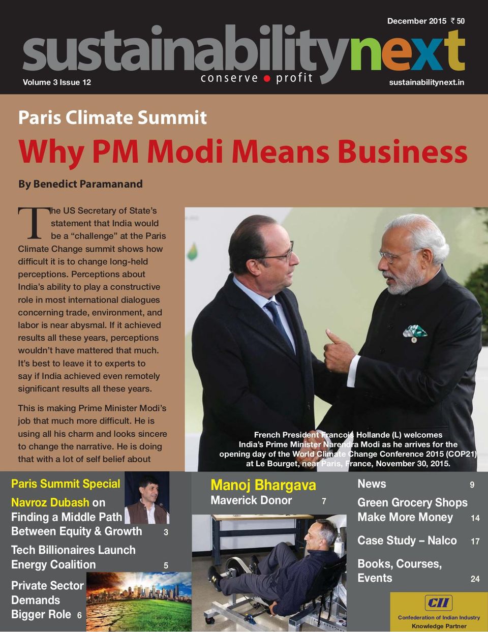 Sustainability Next-December 2015 Magazine - Get your Digital Subscription