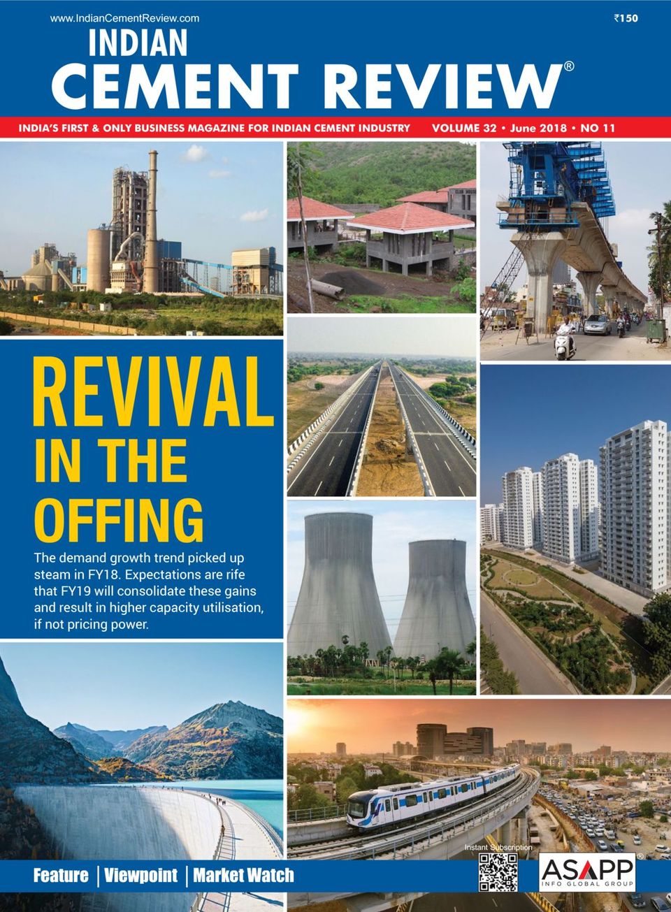 Indian Cement Review-June 2018 Magazine - Get your Digital Subscription