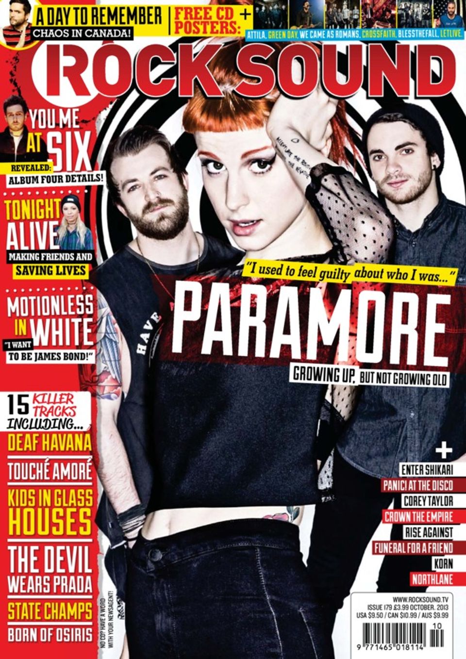 Get digital access to Rock Sound - October 2013 issue | Magzter.com
