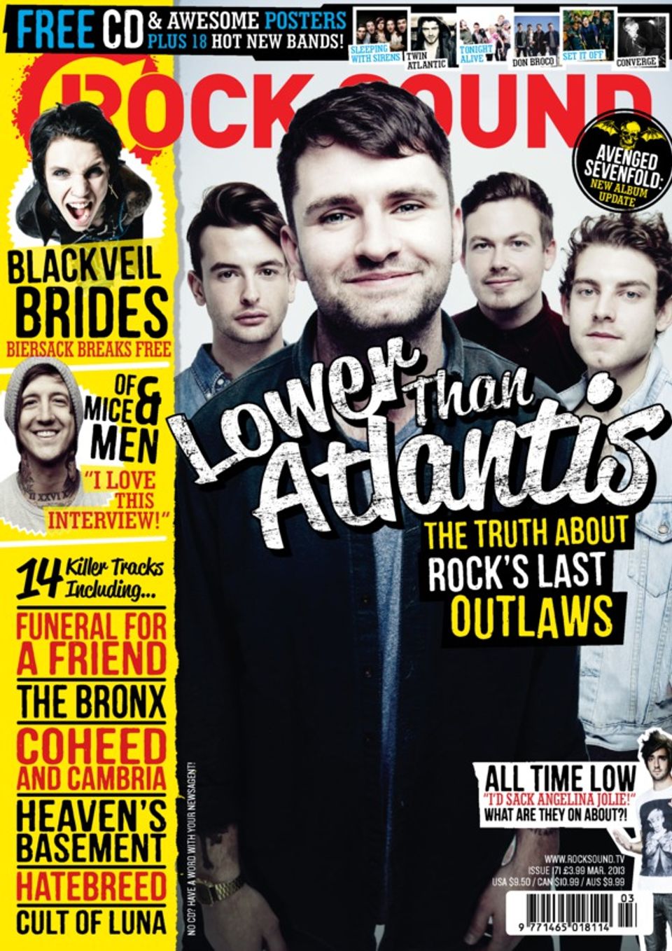 Get digital access to Rock Sound - March 2013 issue | Magzter.com