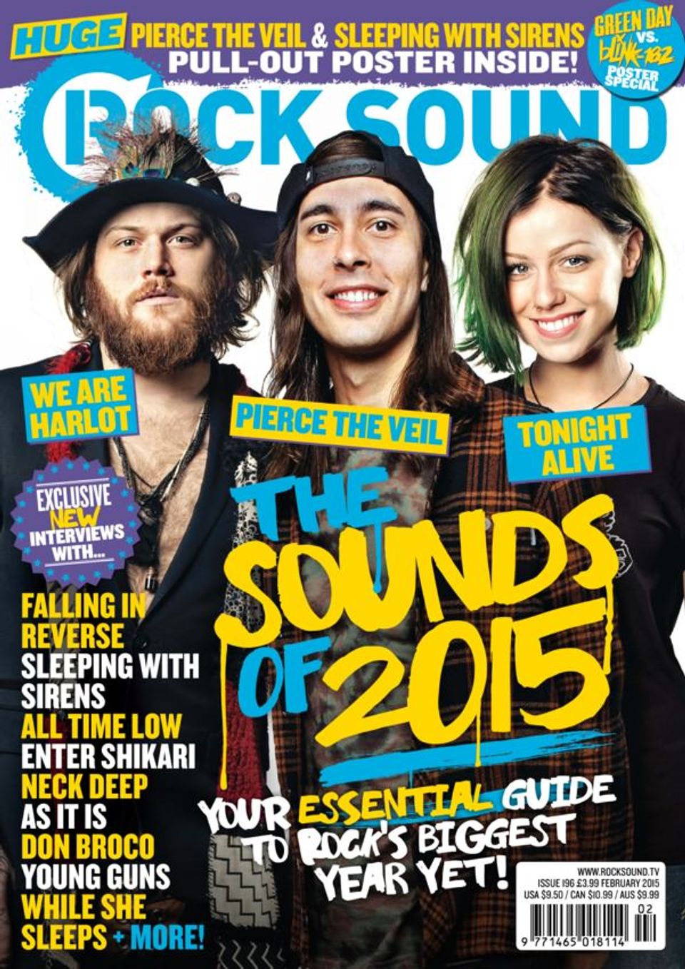 Get digital access to Rock Sound - February 2015 issue | Magzter.com
