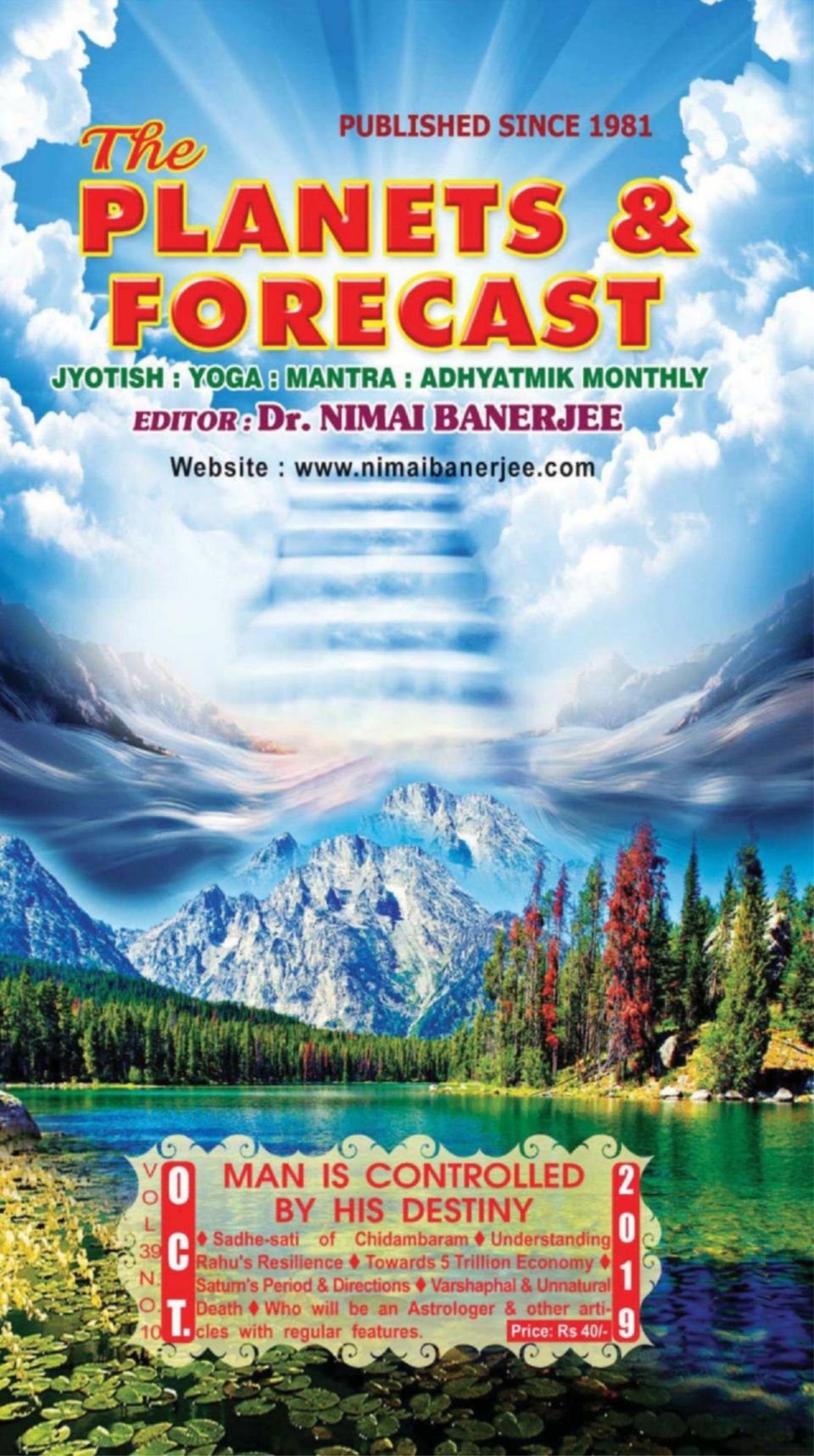 Planets & Forecast-October 2019 Magazine - Get your Digital Subscription