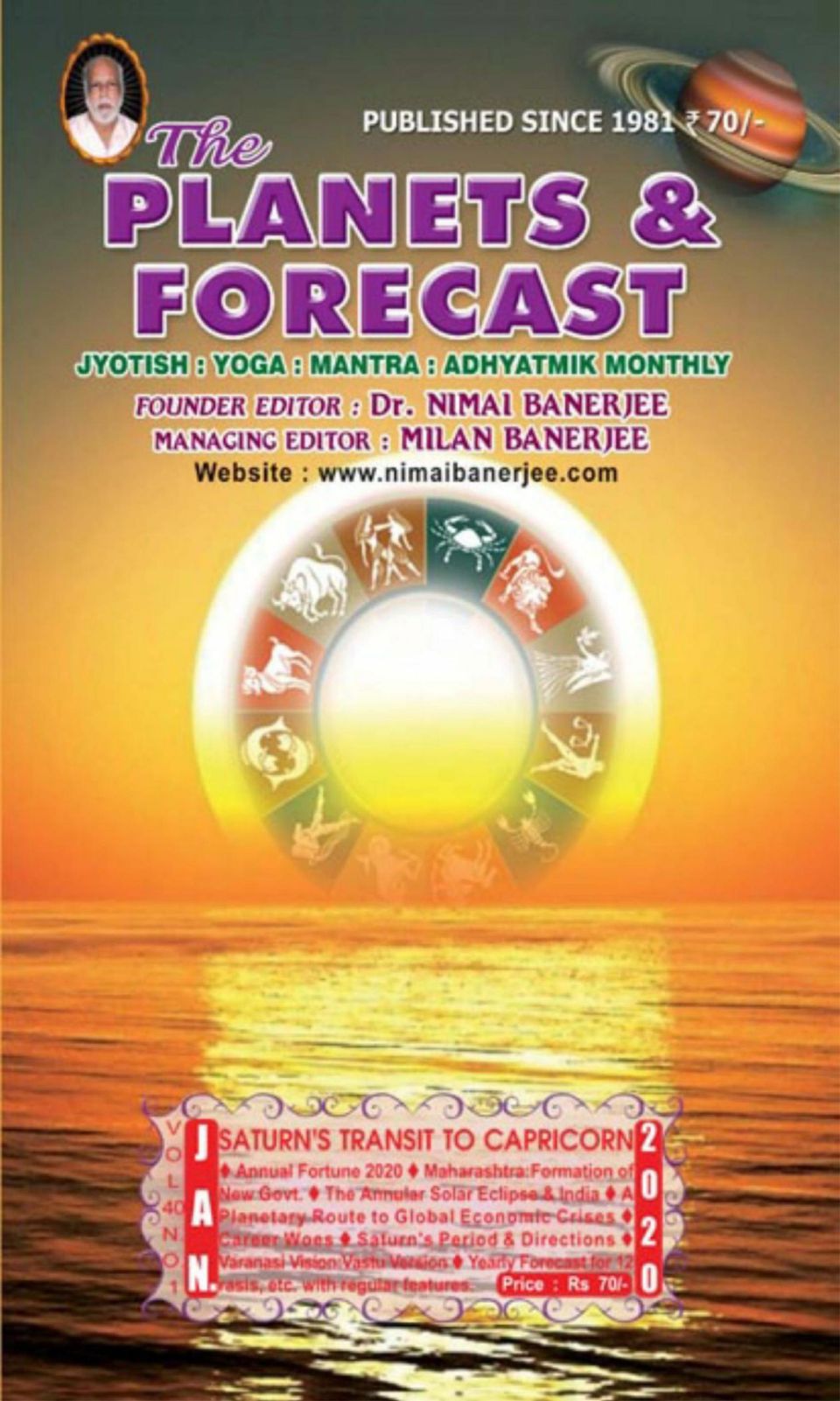 Planets & Forecast-January 2020 Magazine - Get your Digital Subscription