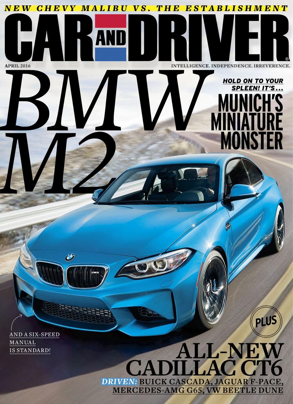 Get digital access to Car and Driver - April 2016 issue | Magzter.com