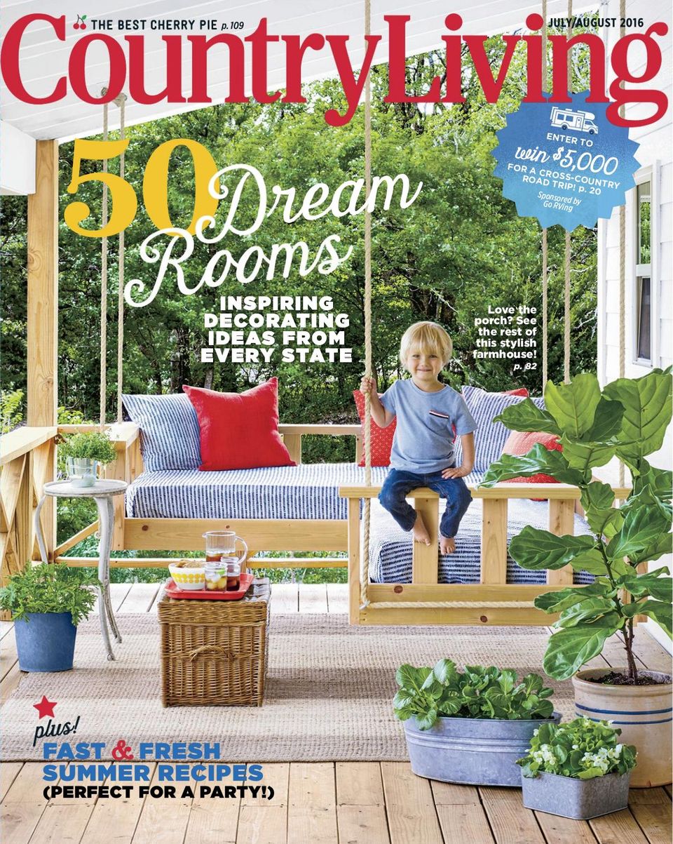 Get digital access to Country Living - July/August 2016 issue | Magzter.com