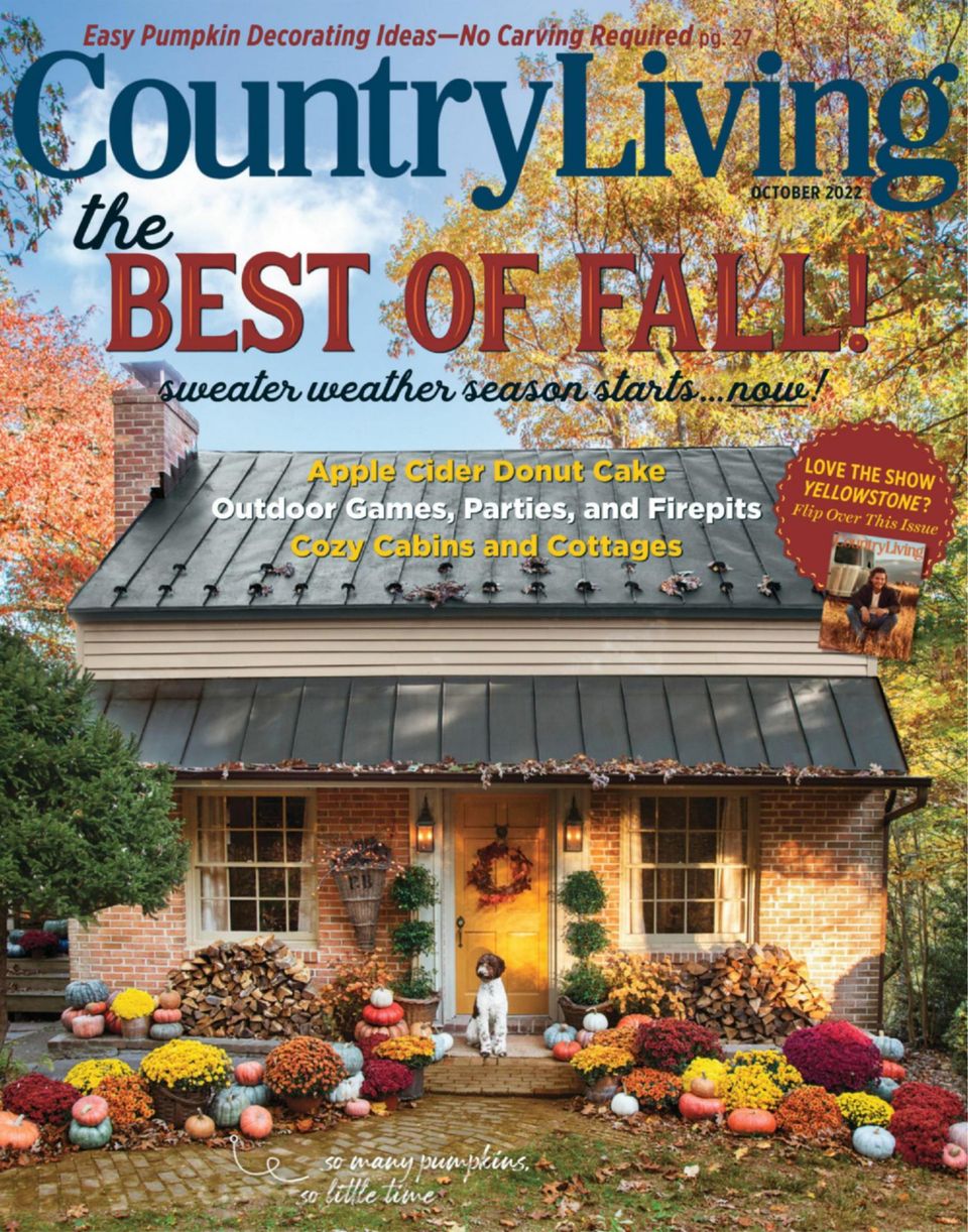Get digital access to Country Living - October 2022 issue | Magzter.com