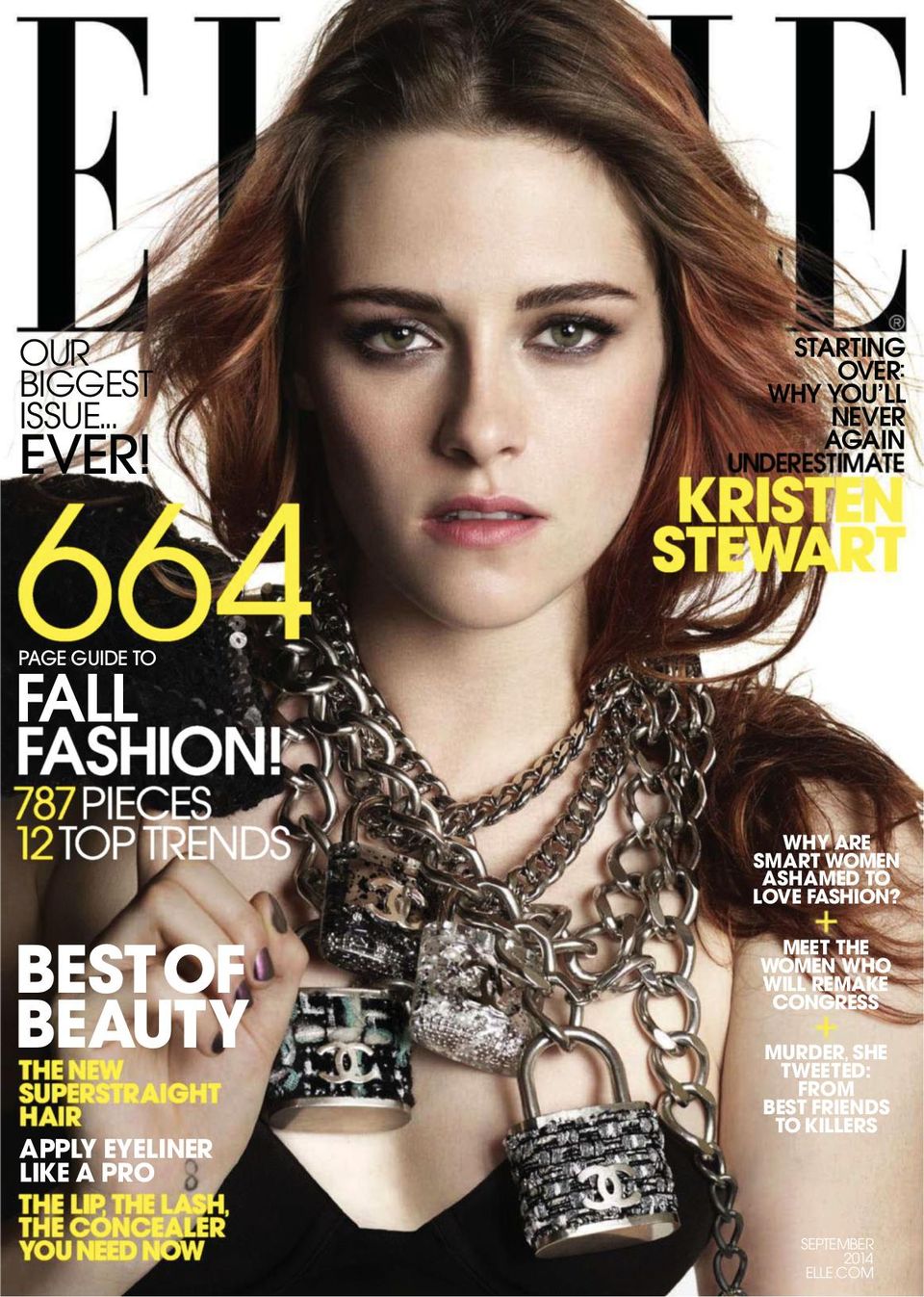 ELLE US-September 2014 Magazine - Get your Digital Subscription