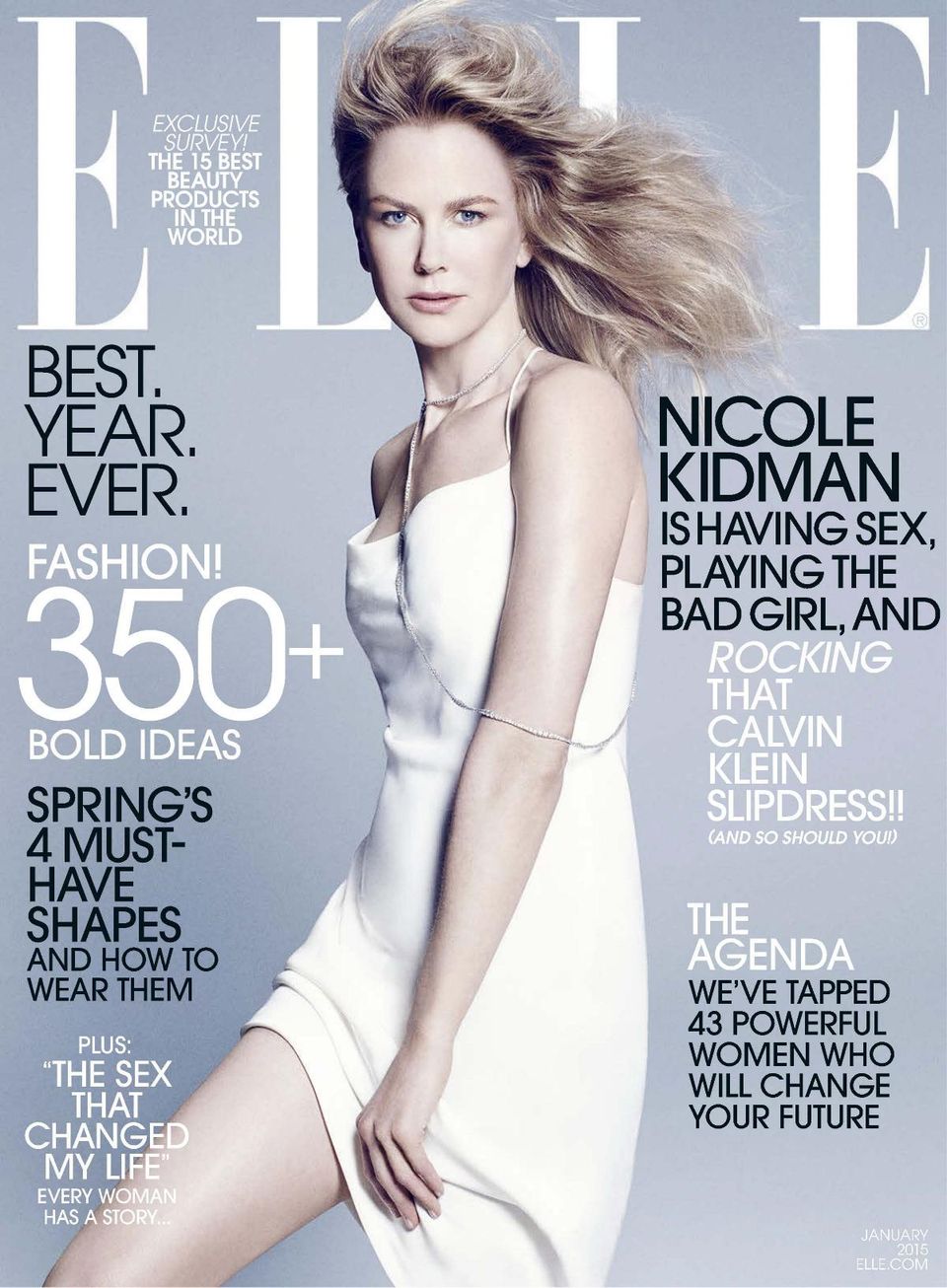 ELLE US-January 2015 Magazine - Get your Digital Subscription