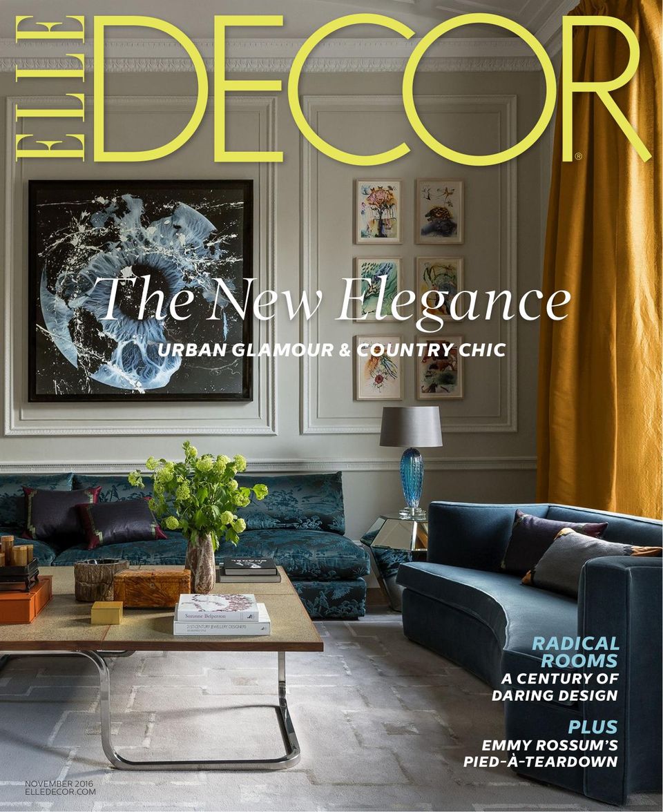Elle Decor US-November 2016 Magazine - Get your Digital Subscription