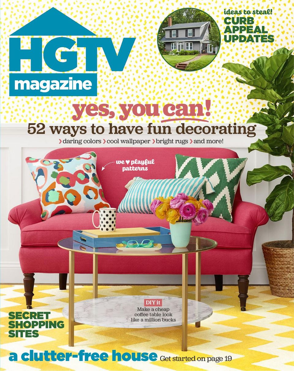 Get digital access to HGTV Magazine - March 2016 issue | Magzter.com